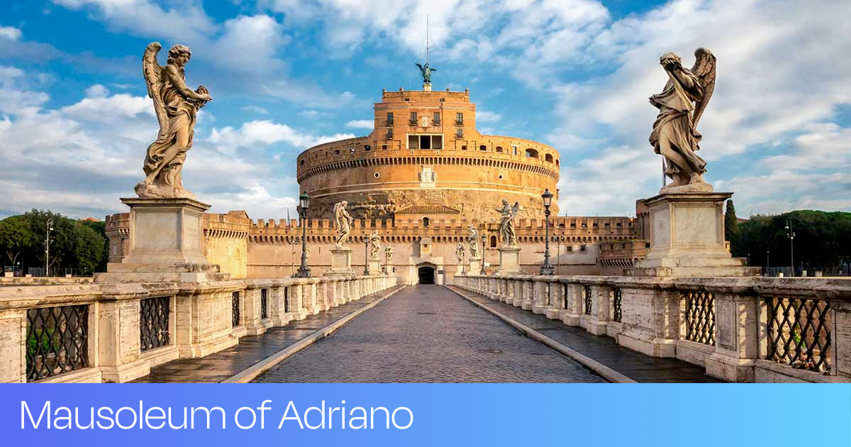 Mausoleum Of Hadrian Castel Sant'Angelo Initially Commissioned As A