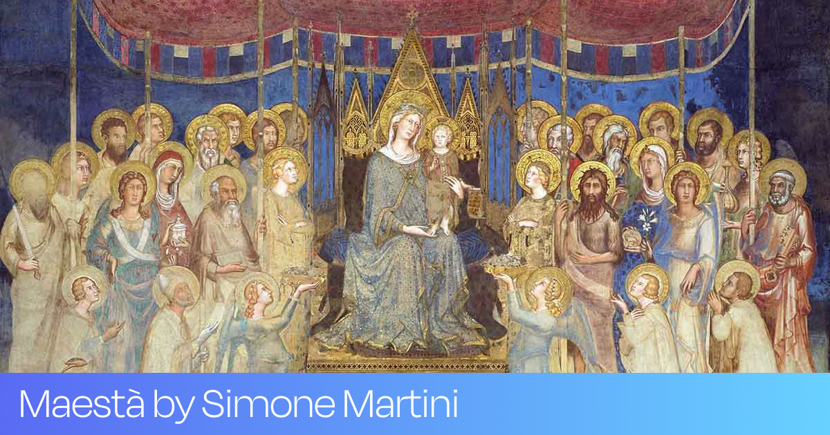 Maestà by Simone Martini: history, analysis, meaning