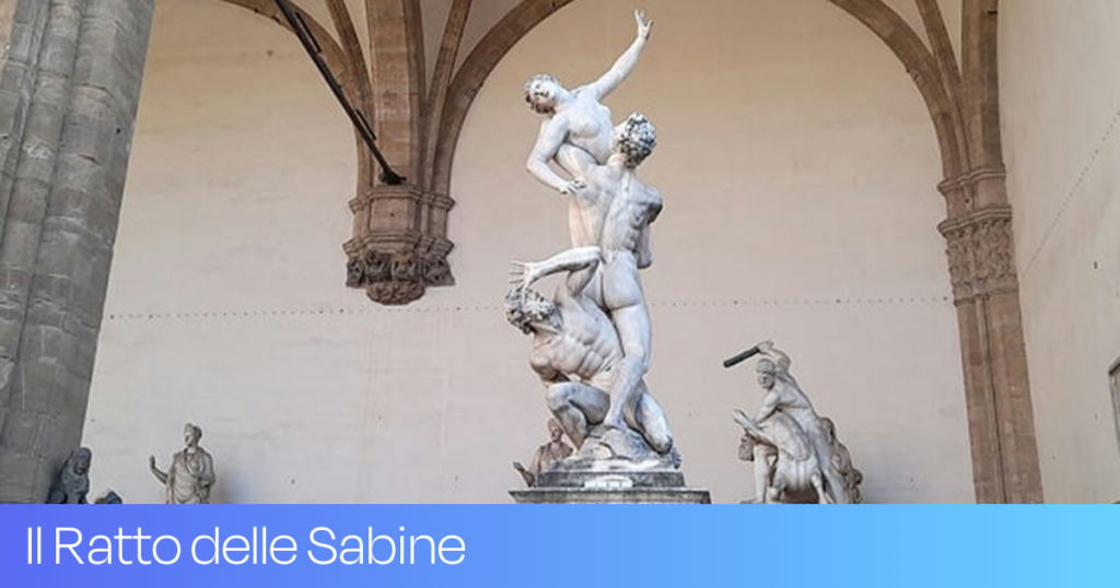 The Ratto delle Sabine by Giambologna, the pinnacle of Mannerism in ...