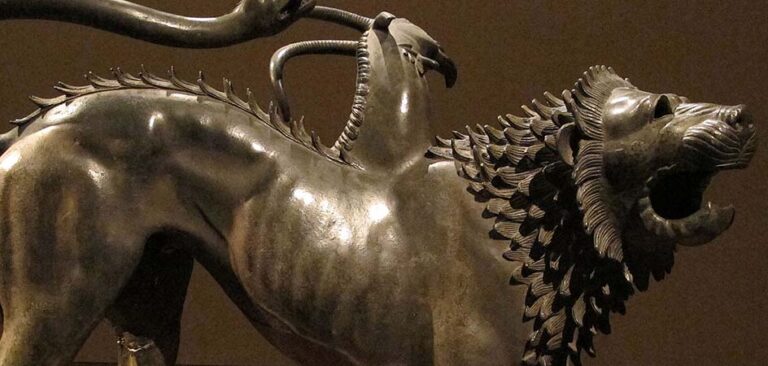 The Chimera di Arezzo: an ancient Etruscan sculpture