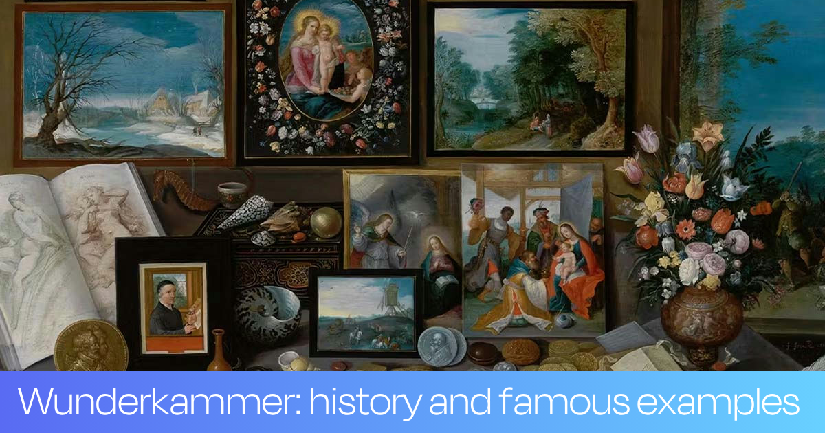 Wunderkammer: meaning, history and famous examples